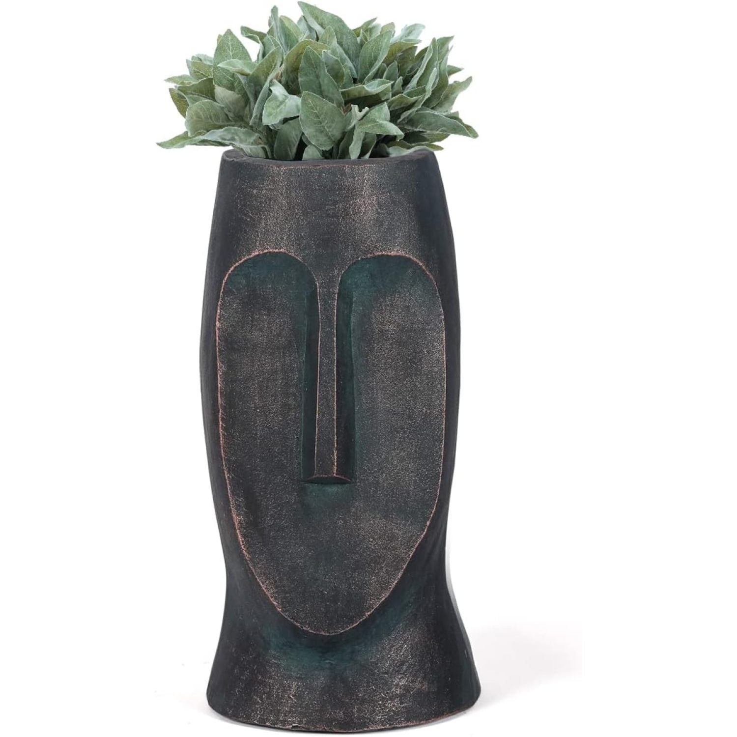Joveco Face Planters Pots Flower Head Planter with Drainage Hole ...