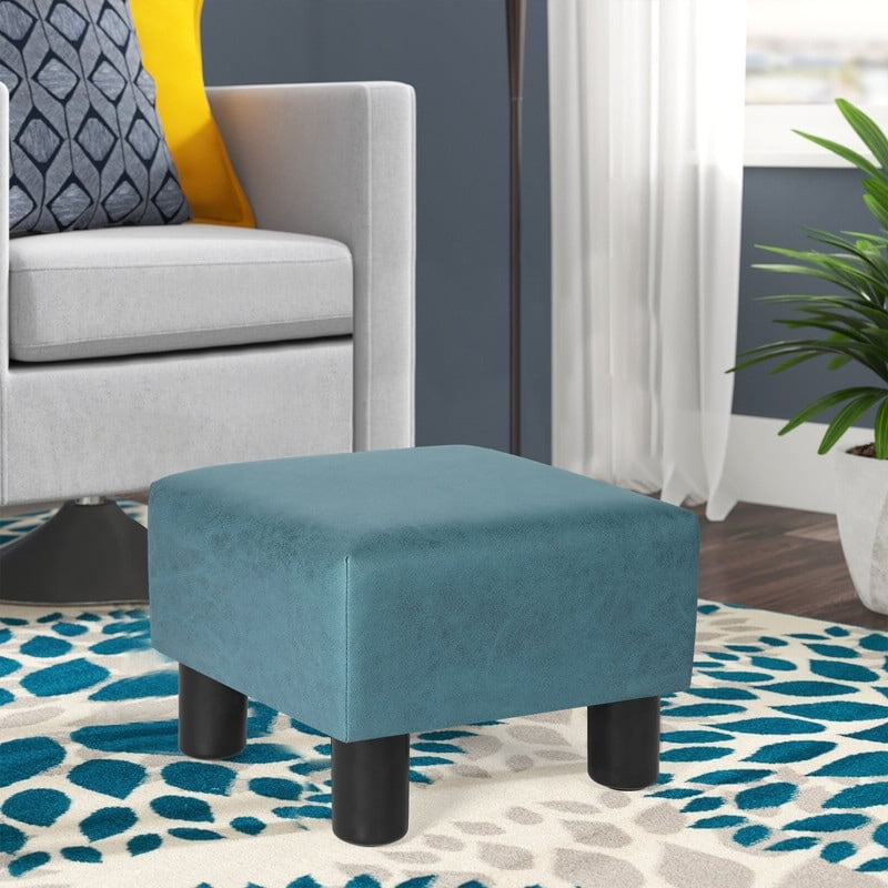 Joveco Small Foot Stool Ottoman,Rectangle Foot Stools with Non-Slip ...