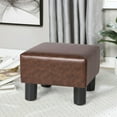 Joveco Small Foot Stool Ottoman,Rectangle Foot Stools with Non-Slip ...