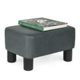 Joveco Small Foot Stool Ottoman,Rectangle Foot Stools with Non-Slip ...