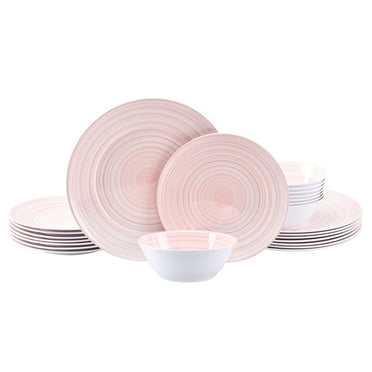 Studio Nova Porcelain Alexis 18-Piece Dinnerware Set - Walmart.com