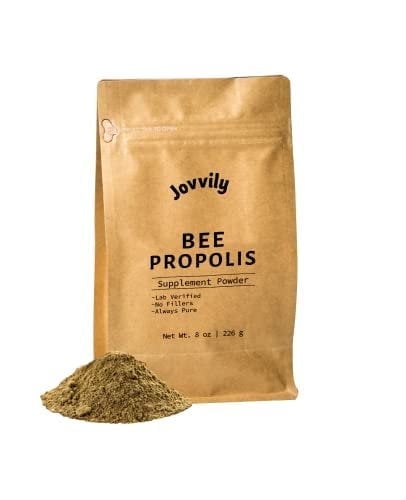 Jovvily Bee Propolis Powder - 8 oz - Lab Verified - Always Pure - No ...