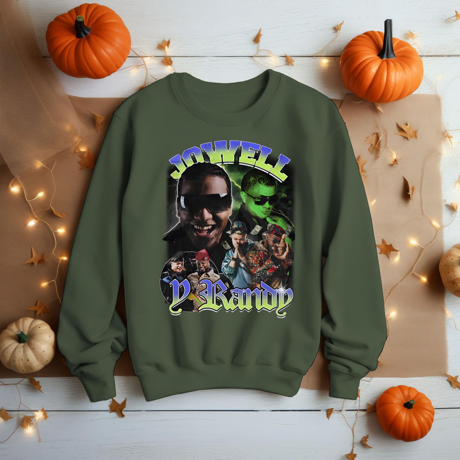 Jowell Y Randy 90s Vintage Style Bootleg Shirt Reggaeton Perreo Puerto ...
