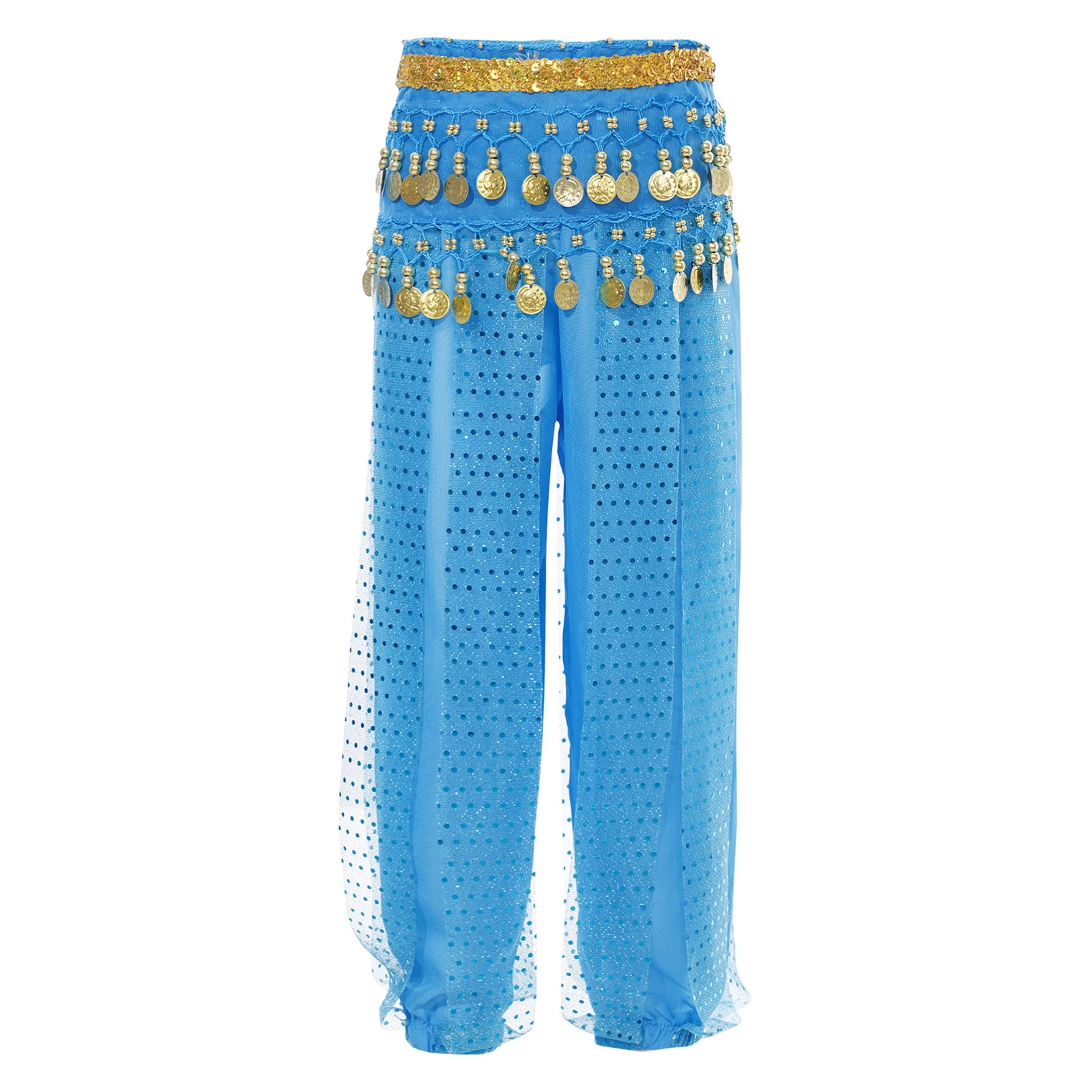 Jowowha Girls Belly Dance Costume Tribal Arabic Dance Harem Pants ...