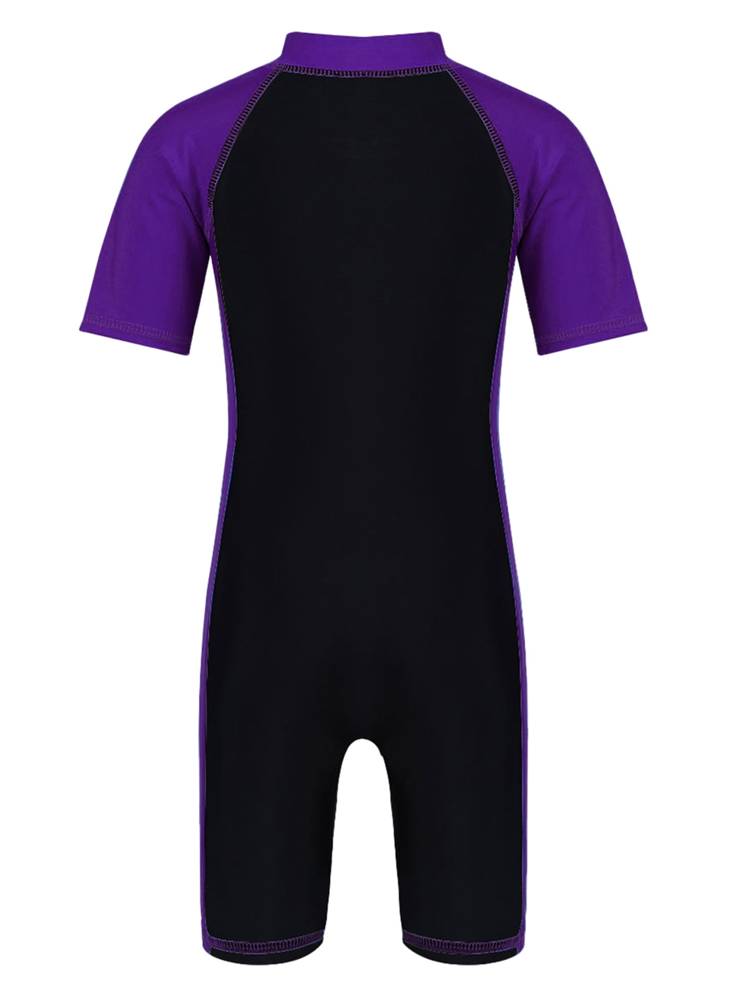 Jowowha Unisex Boys/Girls Zippered Thermal Shorty Wetsuit UV Sun ...