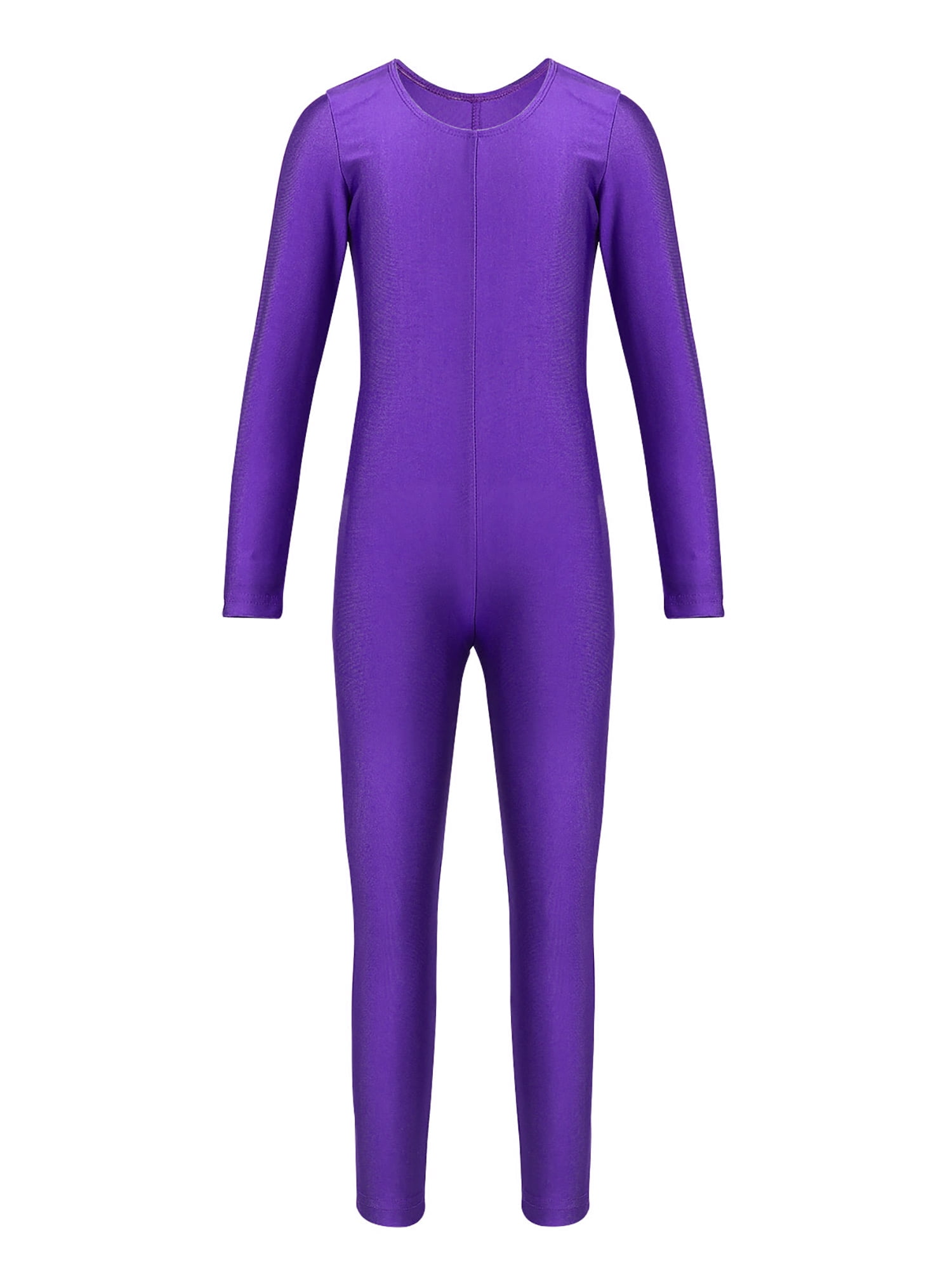 Jowowha Youth Big Girls' Classical Long Sleeves Full Length Gymnastics ...