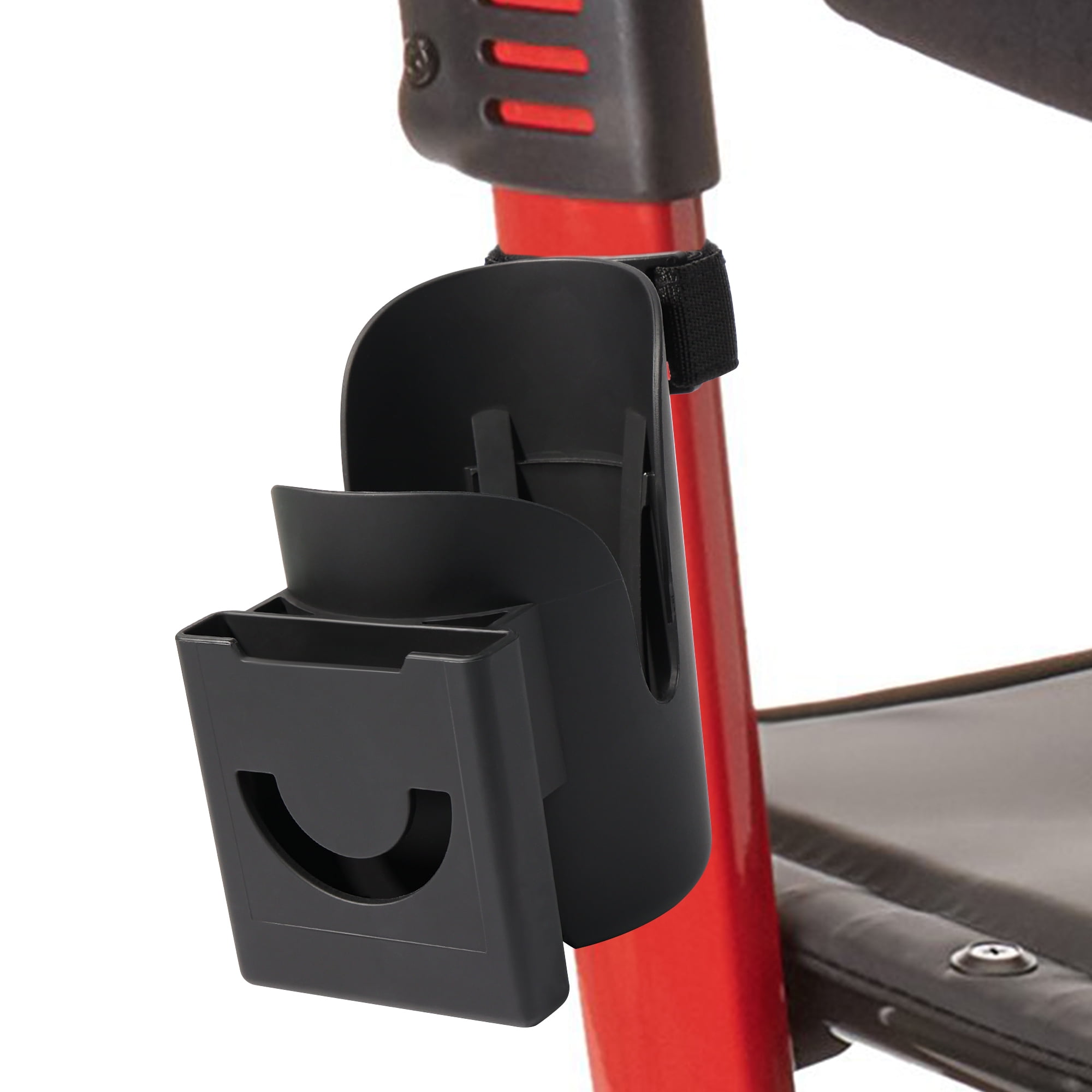 Joxodax 2-in-1 Wheelchair Cup Holder with Phone Rack for Stroller of ...