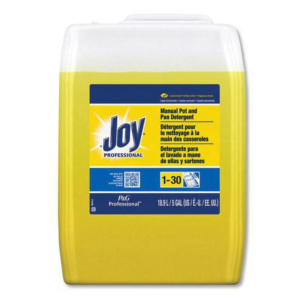 Joy Dishwashing Liquid, Lemon Scent, 5 gal Cube - Walmart.com