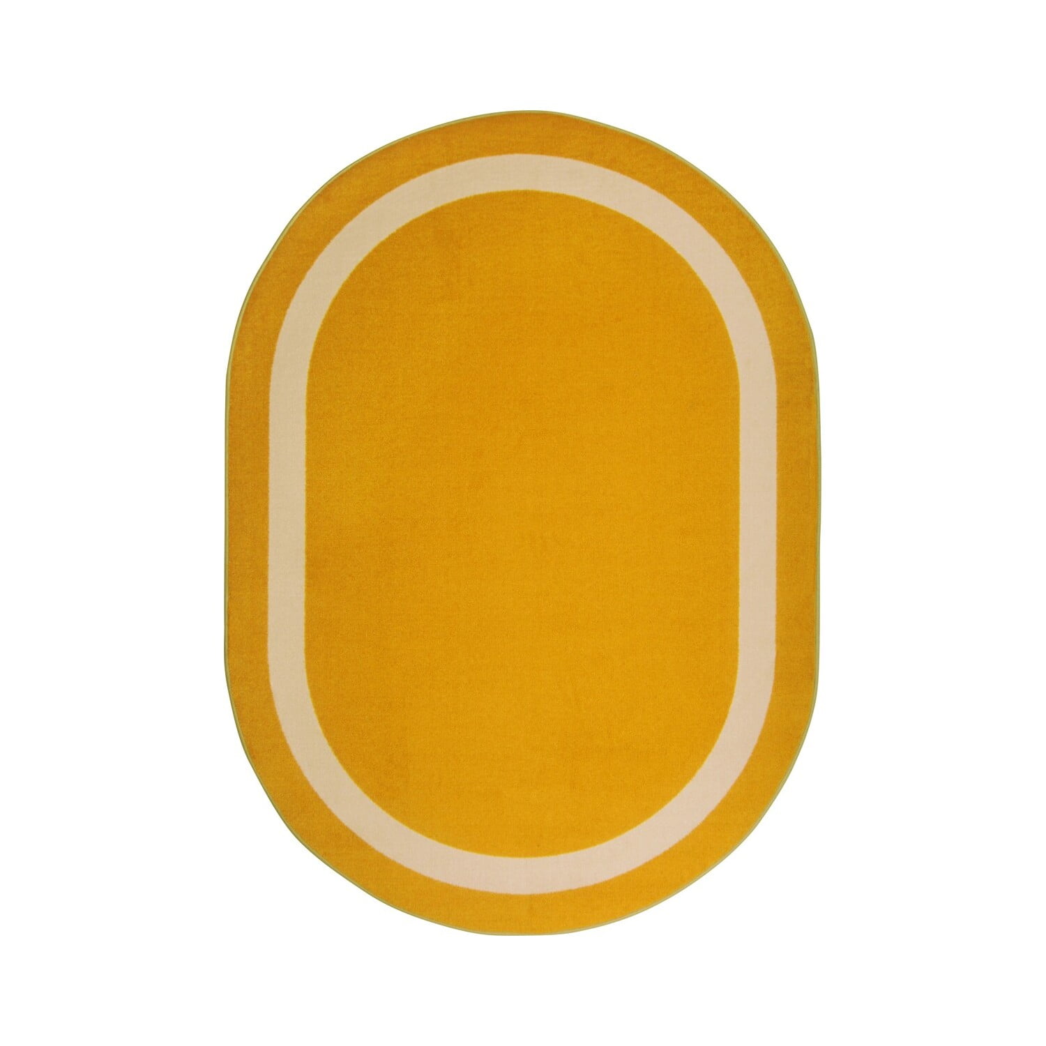 Joy Carpets Joy Carpet Portrait Goldenrod 7'8" x 10'9" Oval - Walmart.com