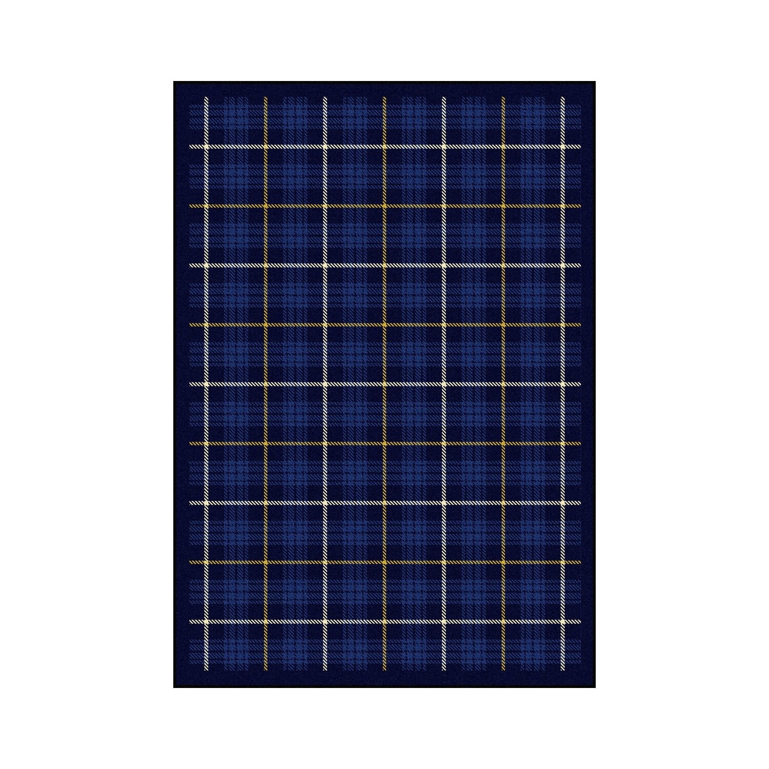 Bit O' Scotch 7'8" x 10'9" Area Rug In Color Seaside Blue - Walmart ...