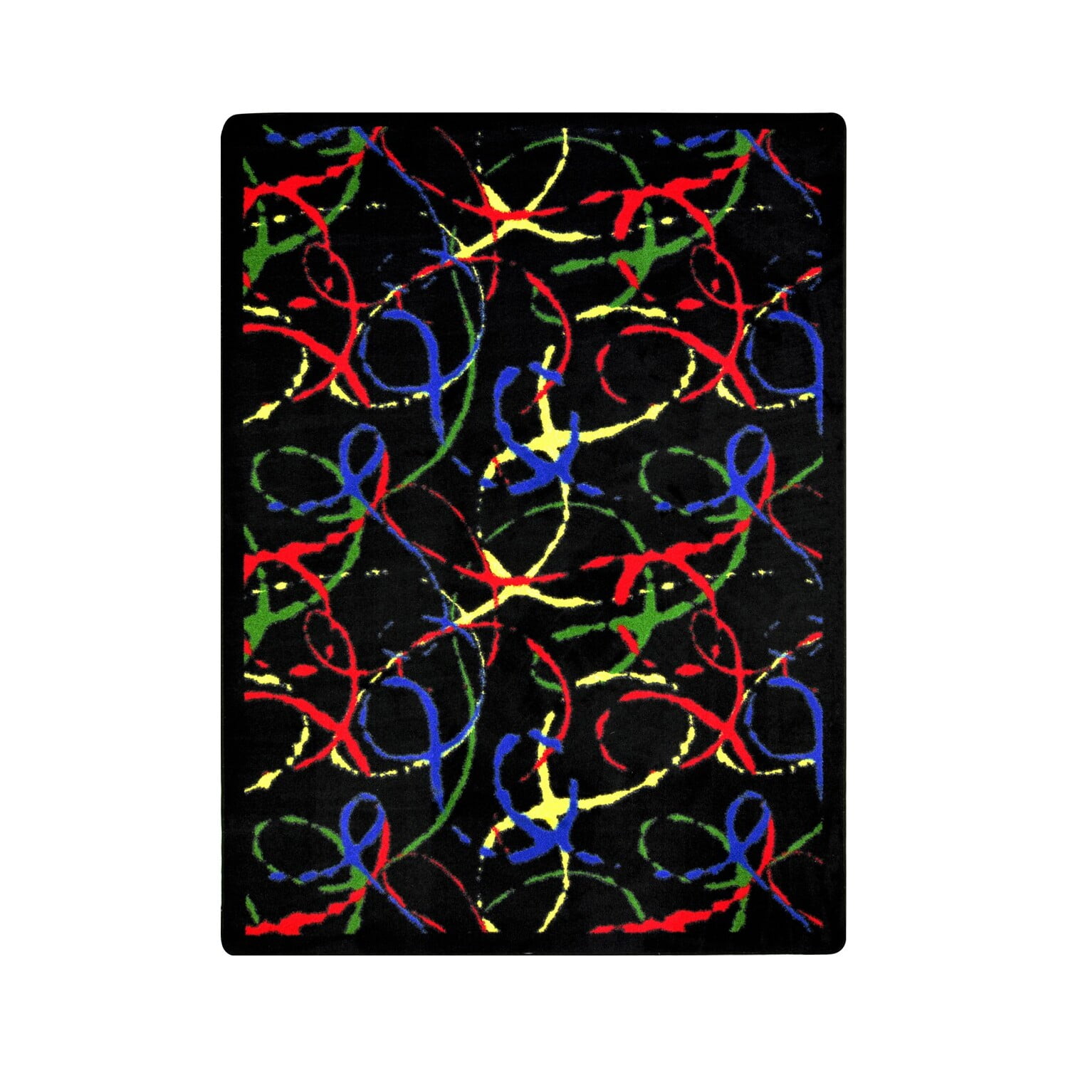 Kaleidoscope - Whimsical Area Rugs Silly String, 3'10" x 5'4 ...