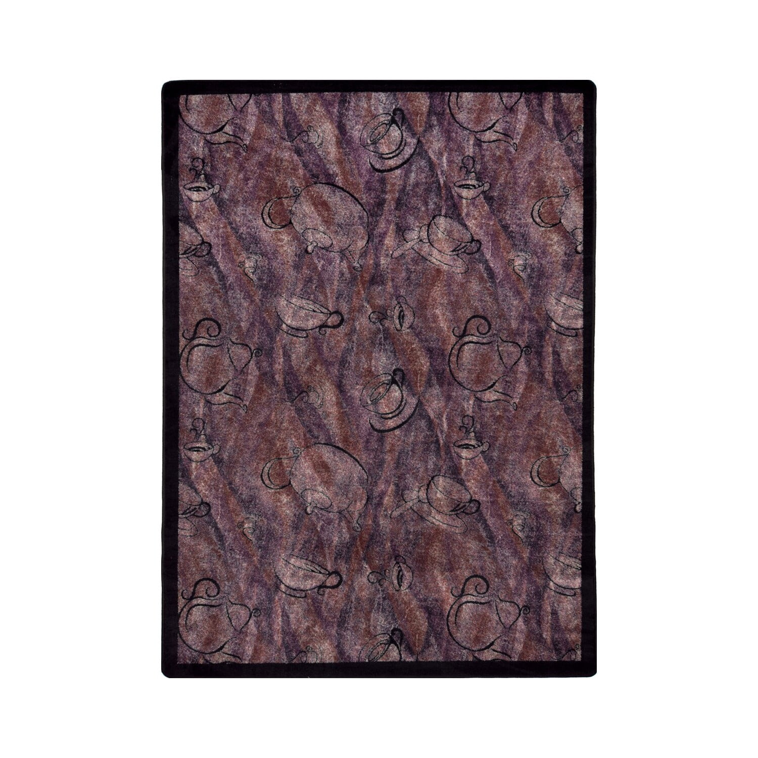 Fresh Brew 7'8" x 10'9" Area Rug In Color Chai - Walmart Business Supplies
