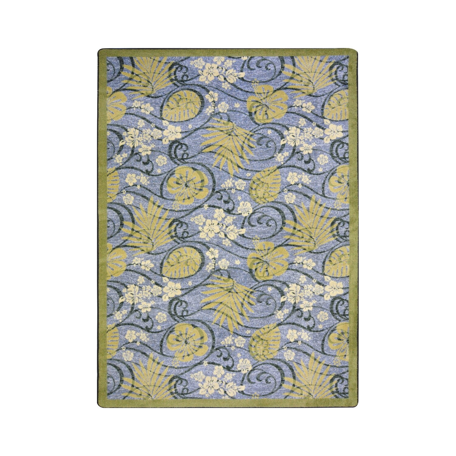 Kaleidoscope - Whimsical Area Rugs Trade Winds, 5'4" x 7'8", Dusk ...