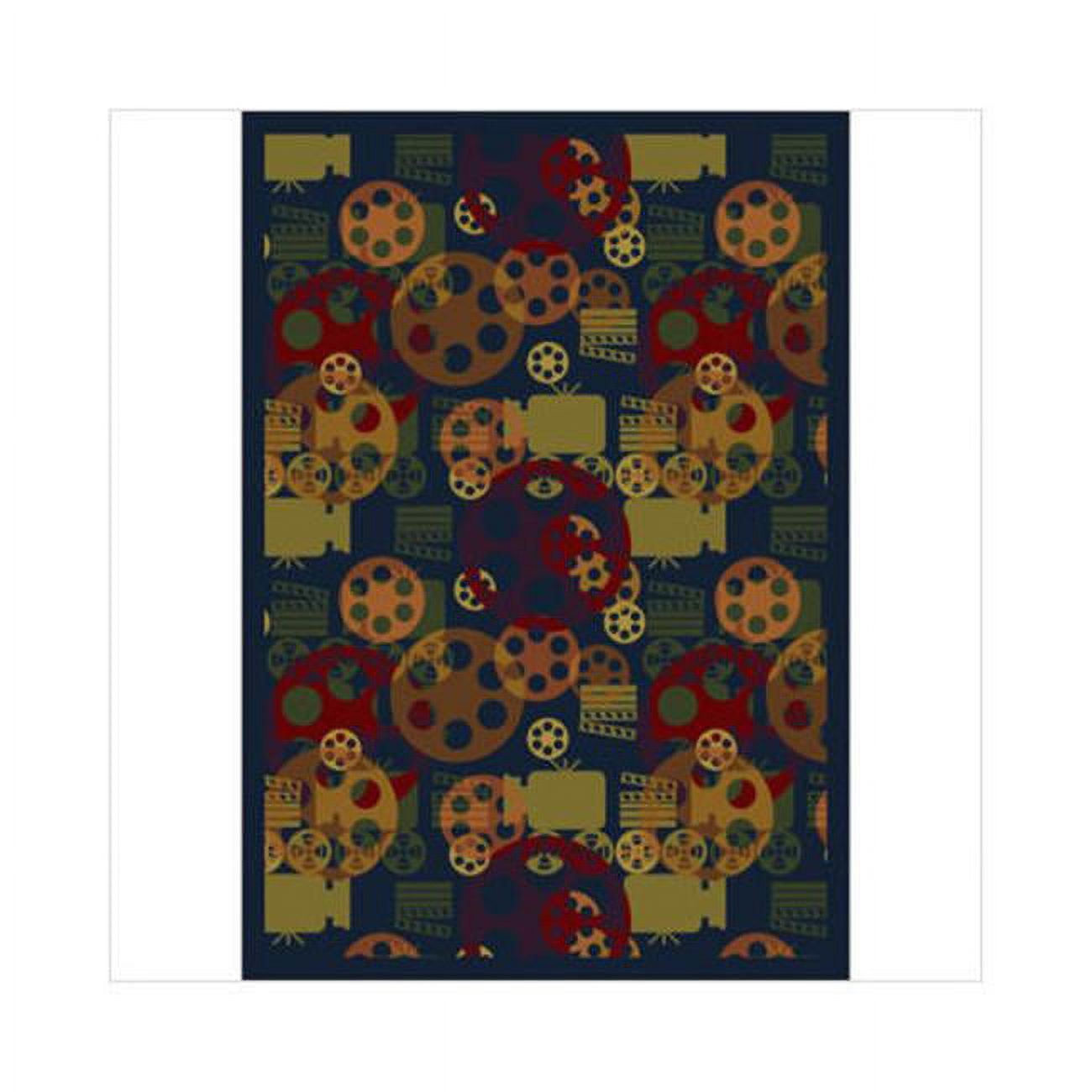 Blockbuster 7'8" x 10'9" Area Rug In Color Multi - Walmart.com