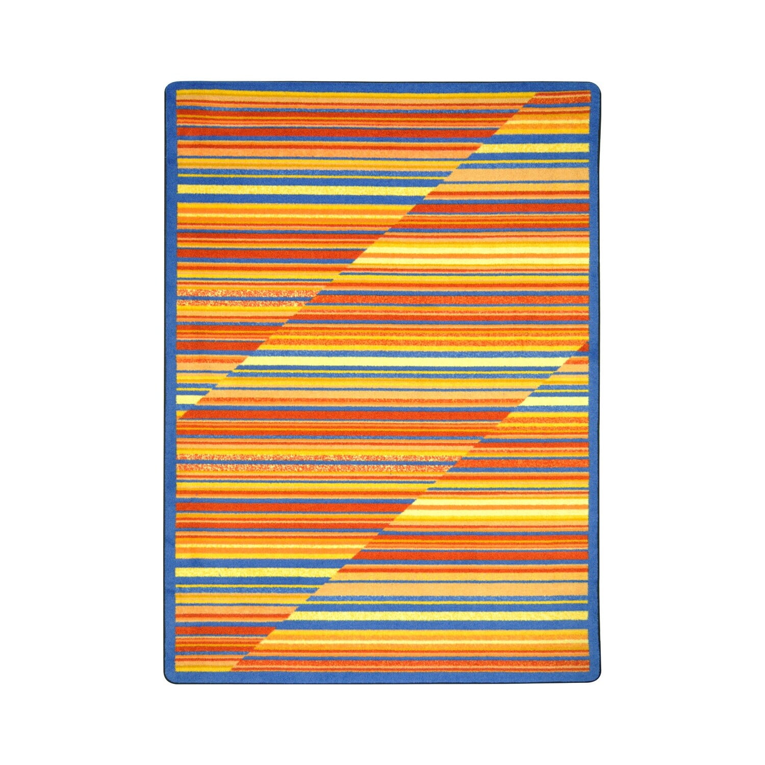 Kid Essentials - Teen Area Rugs Rhythm, 7'8" x 10'9", Sunset - Walmart ...