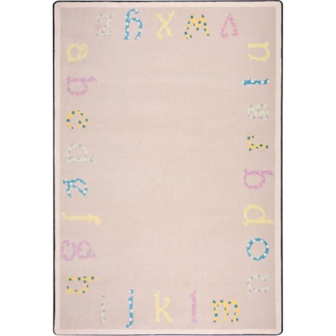 Joy Carpets 1731C-03 Kid Essentials Polka Dot ABCs Infants & Toddlers ...