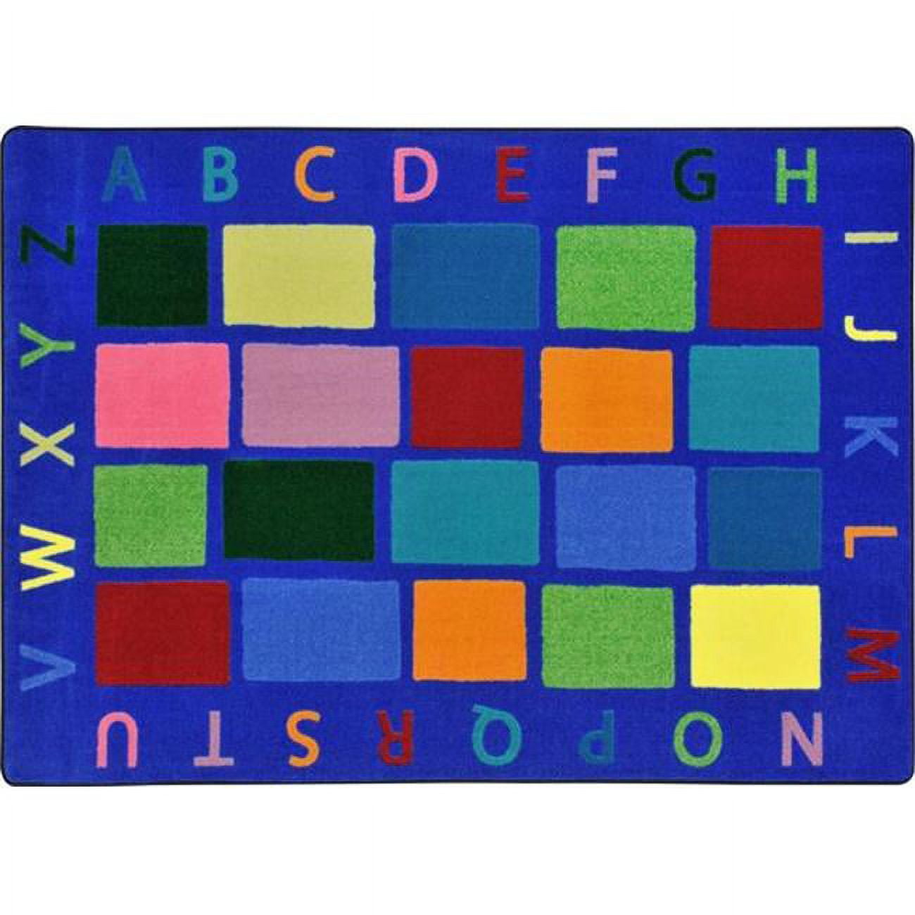 Joy Carpets 1865C My Space Early Childhood Rugs - 5 ft. 4 in. x 7 ft. 8 ...