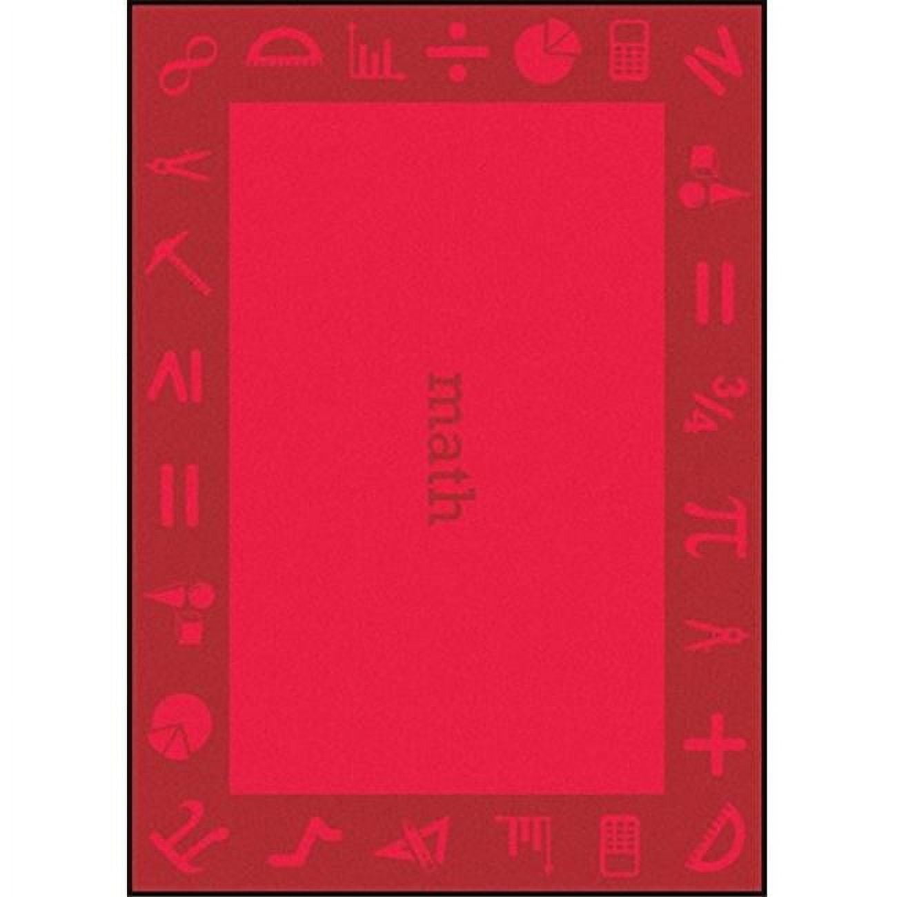 Joy Carpets 1912D-04 7 ft. 8 in. x 10 ft. 9 in. Steam Classroom Kid ...