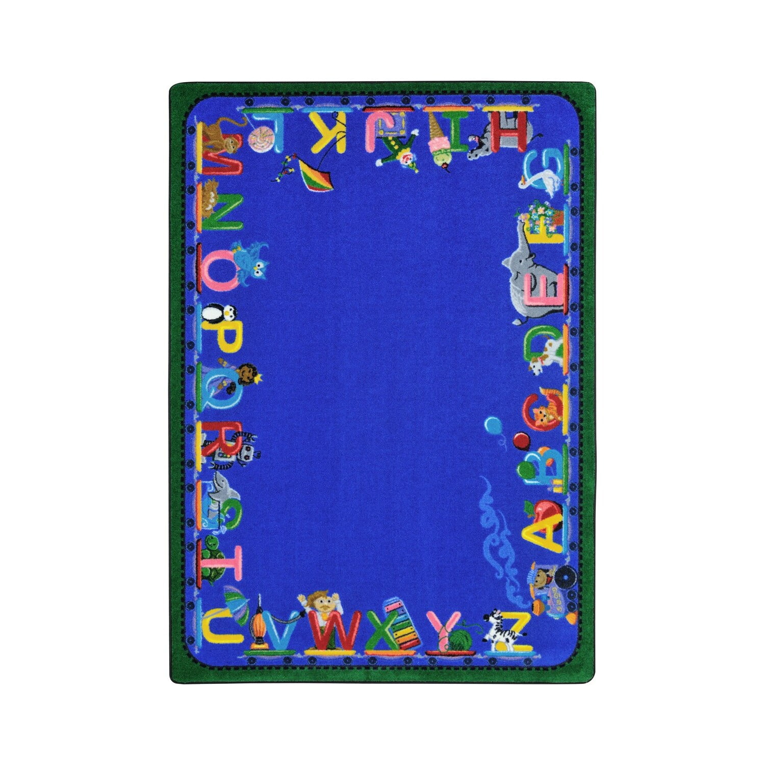Choo Choo Letters 7'8" x 10'9" Area Rug In Color N/A - Walmart.com