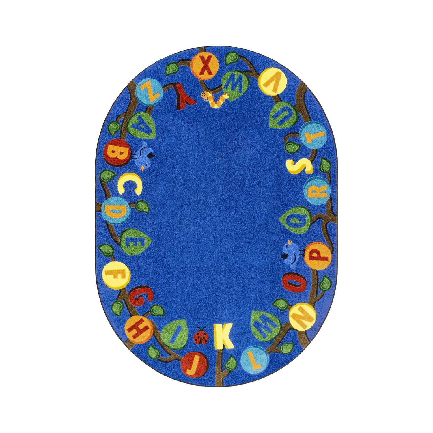 Joy Carpets 2083DD 7 ft. 8 in. x 10 ft. 9 in. Learning Tree Children ...