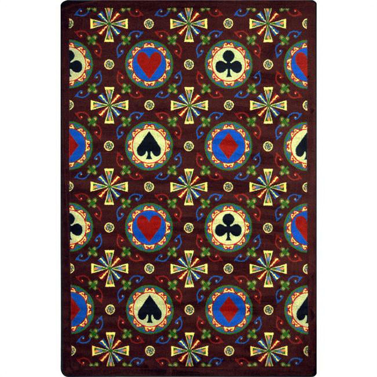 Joy Carpets 59C-03 5 ft. 4 in. x 7 ft. 8 in. Games People Play - Gaming ...
