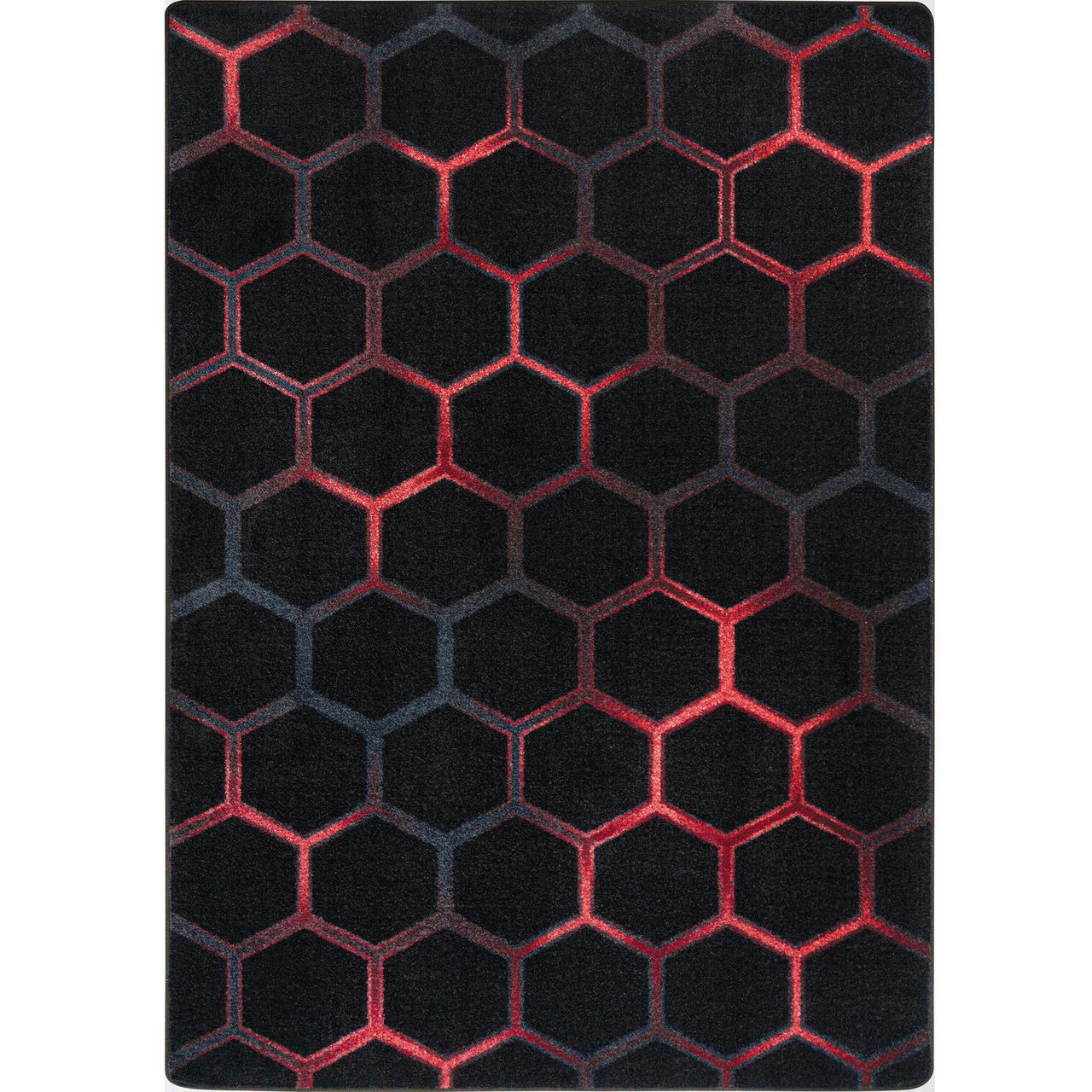 Joy Carpets 7 ft. 8 in. x 10 ft. 9 in. Breakout Machine Tufted Cut Pile ...