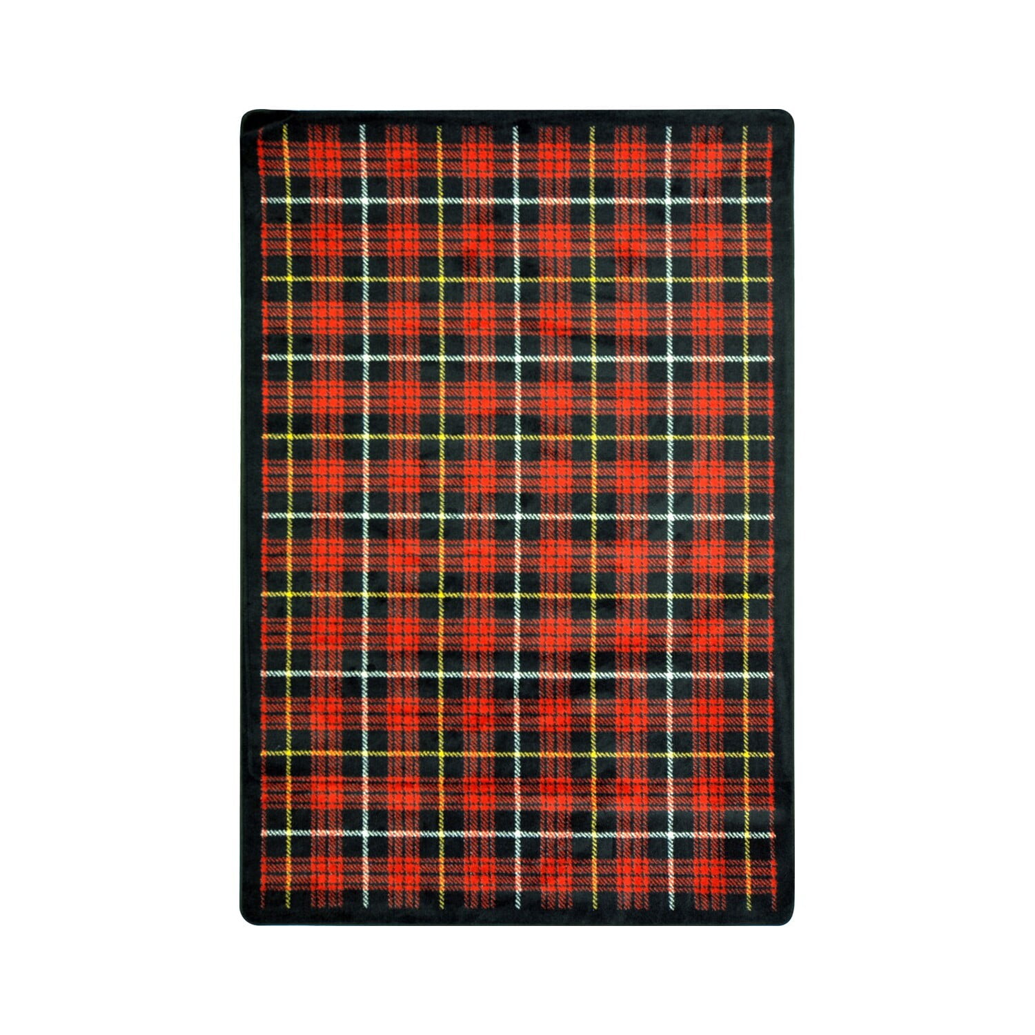 Joy Carpets 1511B-01 Bit O ft. Scotch Lumberjack Red 3 ft.10 in. x 5 ft ...