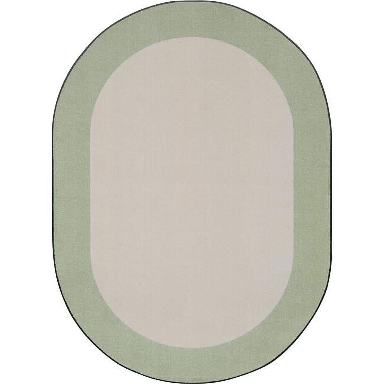Joy Carpets Easy Going Round Area Rug Sage - 5 ft. x 4 in. - Walmart.com