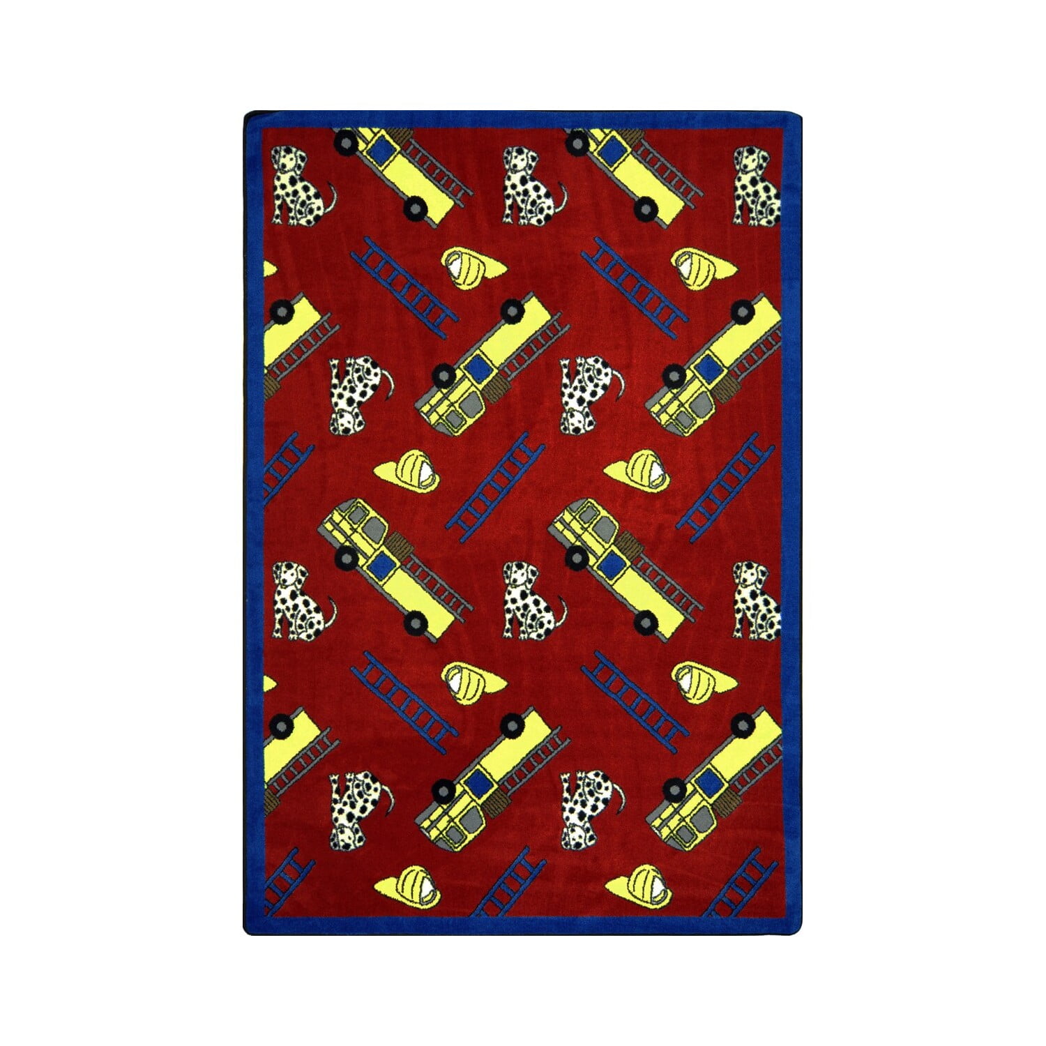 Playful Patterns - Children's Area Rugs Hook and Ladder, 3'10" x 5'4 ...