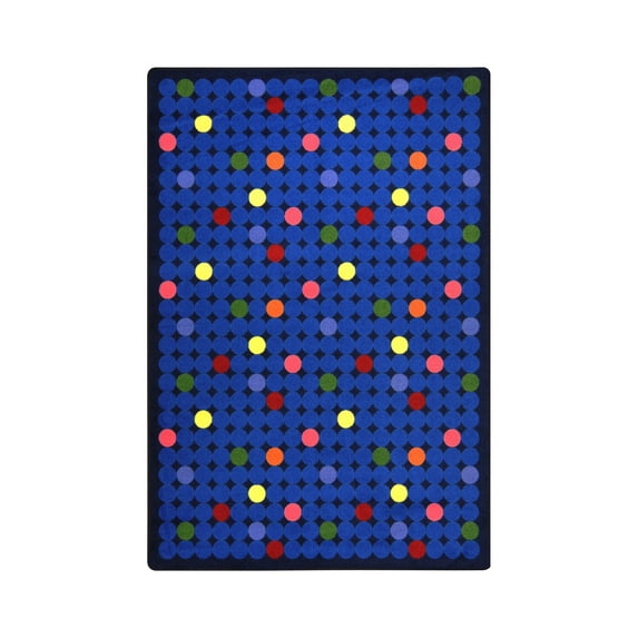 Joy Carpets Playful Patterns Children's Area Rugs Spot On Rectangle Rug ...