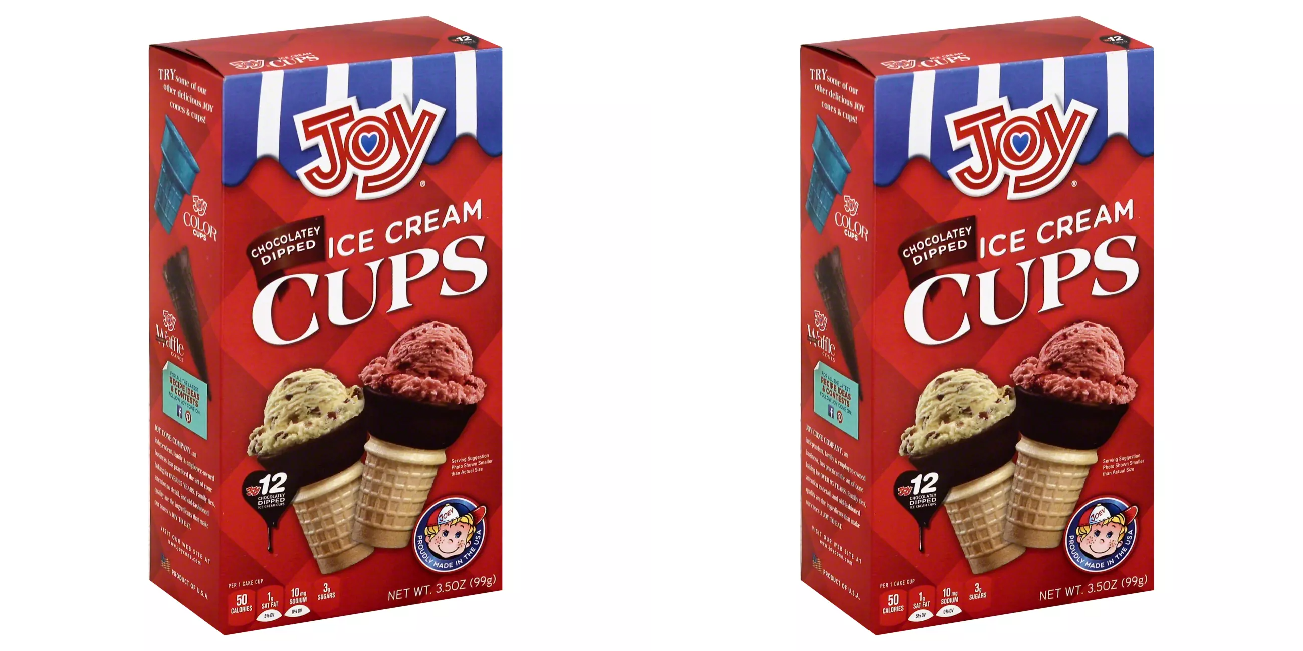 Joy Chocolatey Dipped Cups, 12 ct pack of 2 - Walmart.com