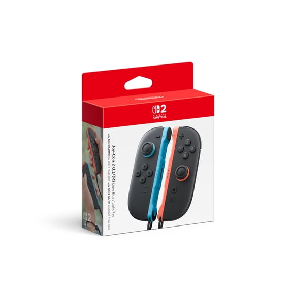 Free Shipping! Nintendo Joy-Con 2 Light Blue Light Red Controller Set ...