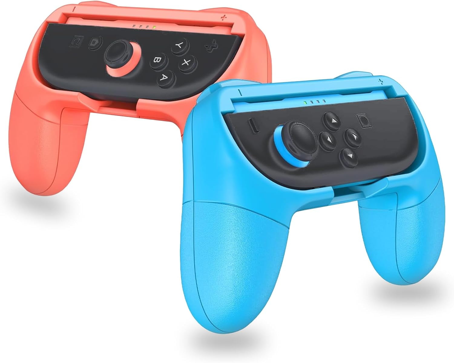 Joy-Con Grips for Nintendo Switch 2 (2025), 2 Pack Ergonomic Handle ...