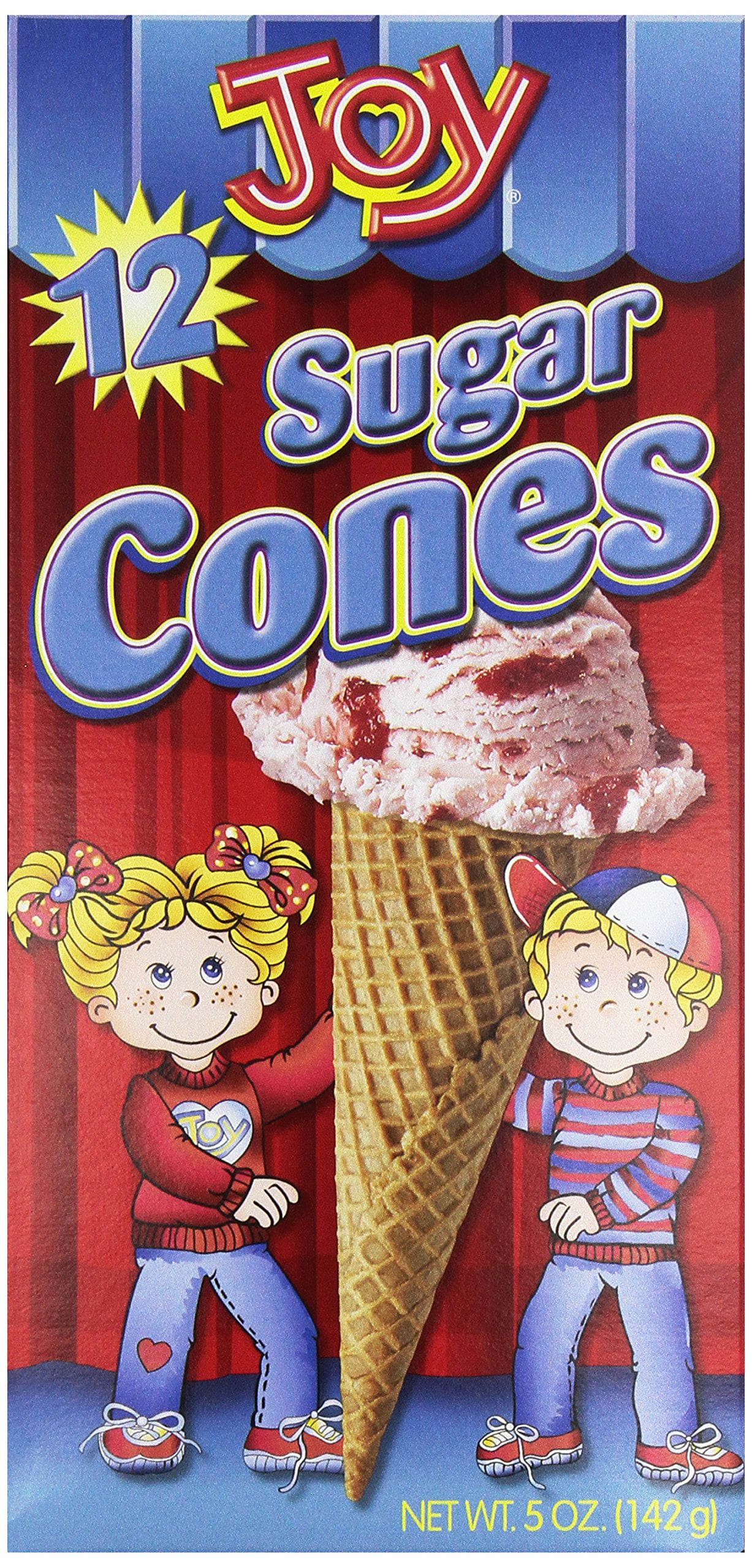Joy Cone, Sugar Cone, 12 ct HYZ01 - Walmart.com
