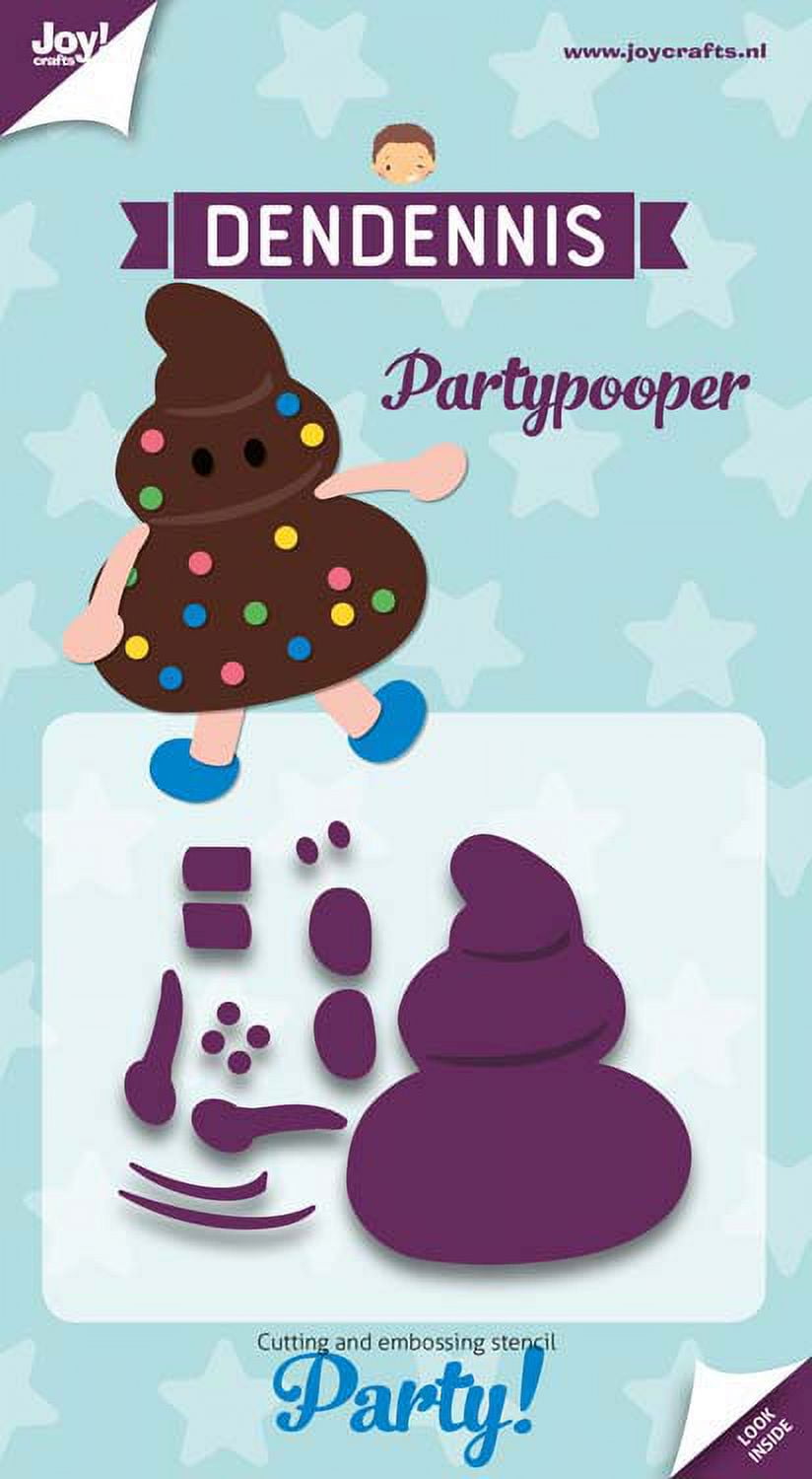 Joy! Craft Die - Dendennis Party - Party Pooper - Walmart.com