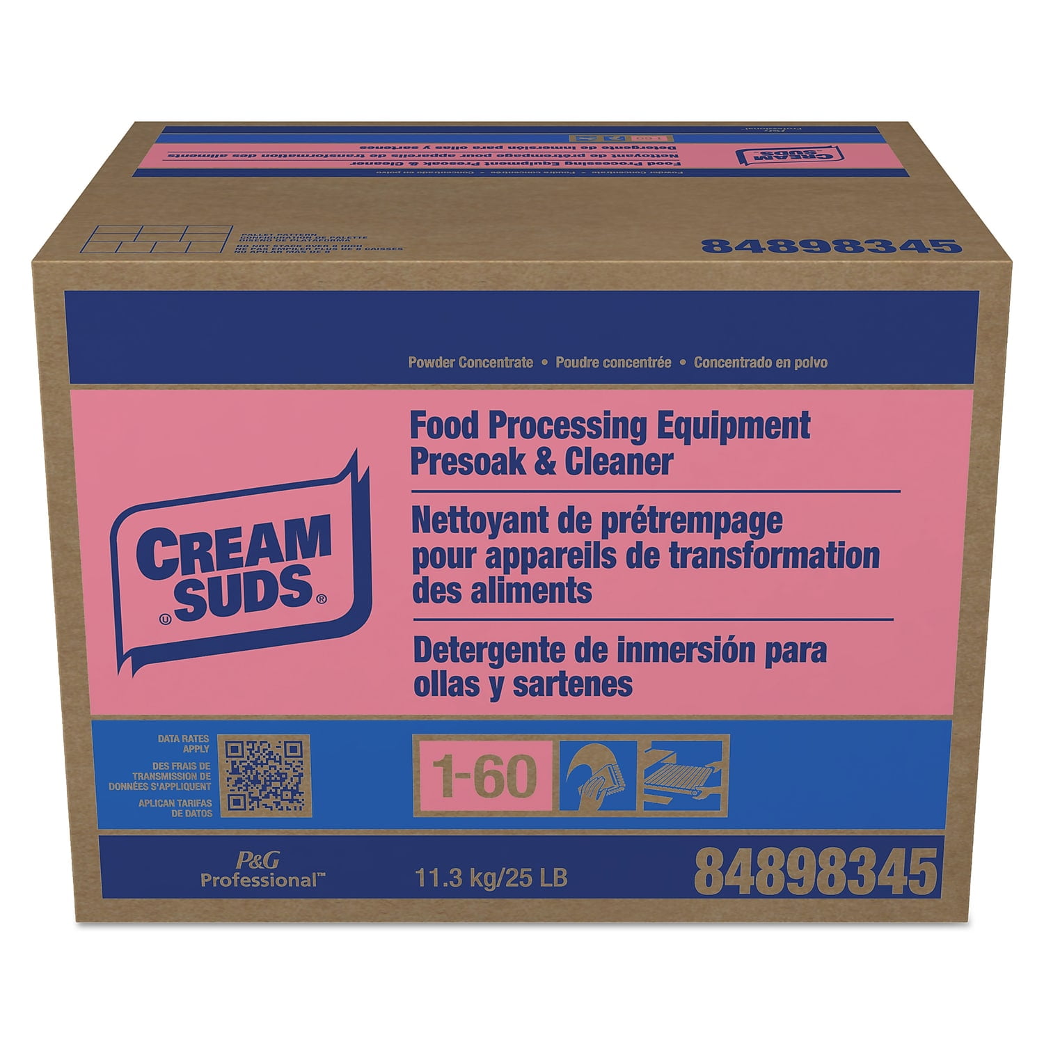 Cream Suds Manual Pot and Pan Presoak and Detergent with Phosphate ...