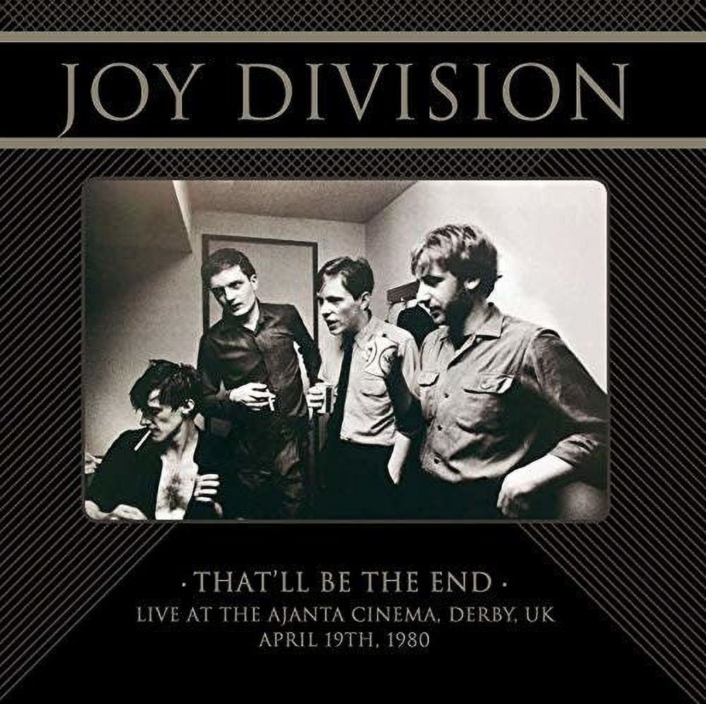 Joy Division ‎– That'll Be The End. Live At The Ajanta Cinema, Derby ...