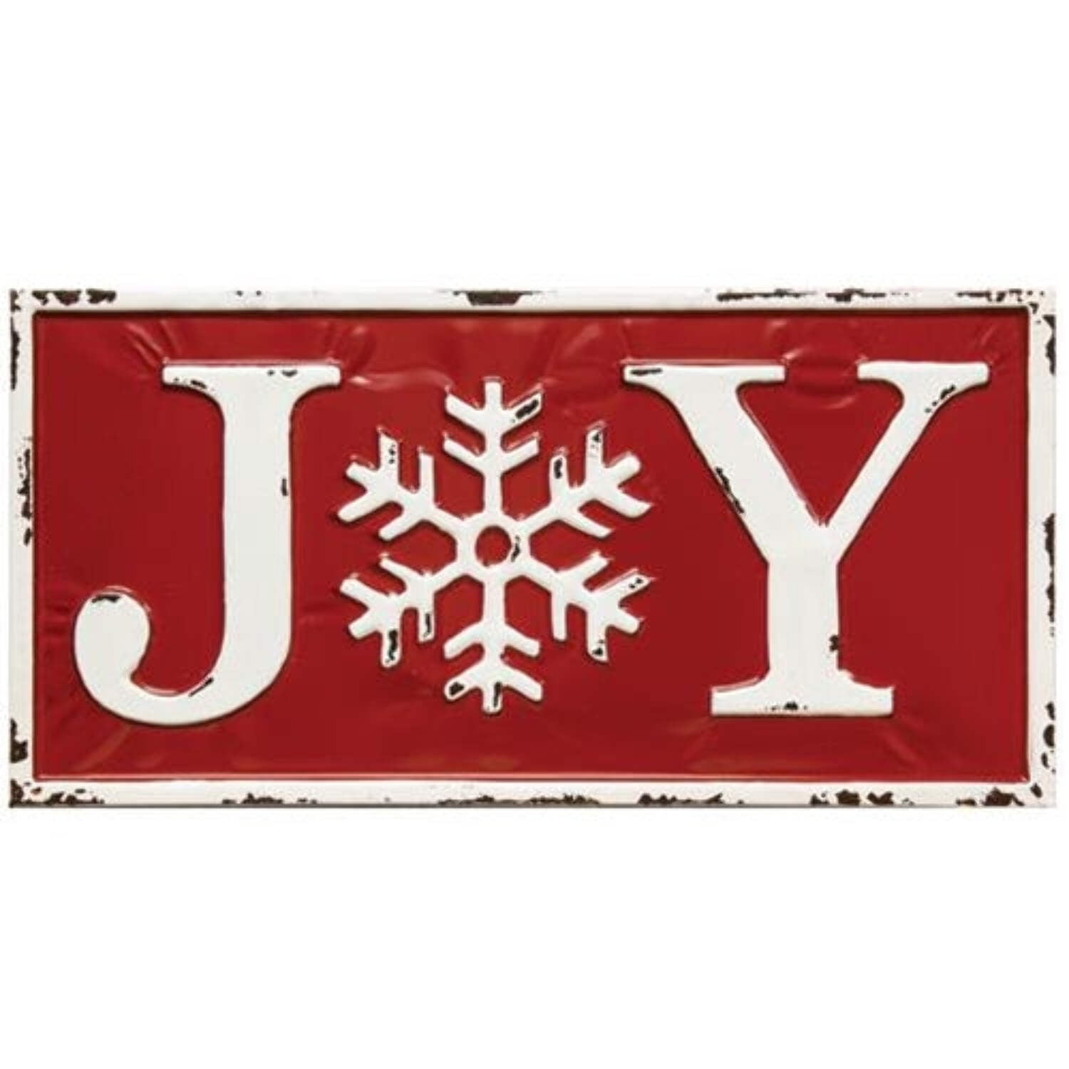 Joy Enamel Wall Sign - Walmart.com