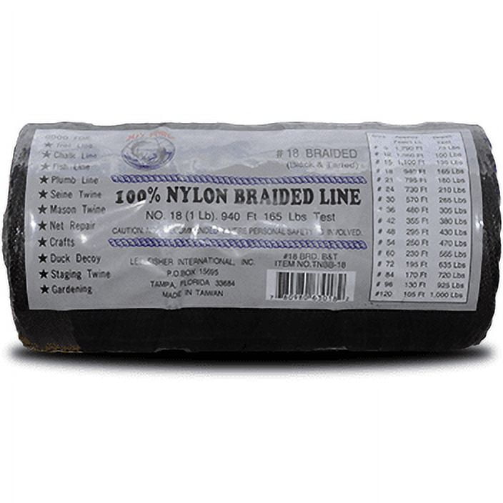 Joy Fish Braided Nylon Twine - Black - Walmart.com