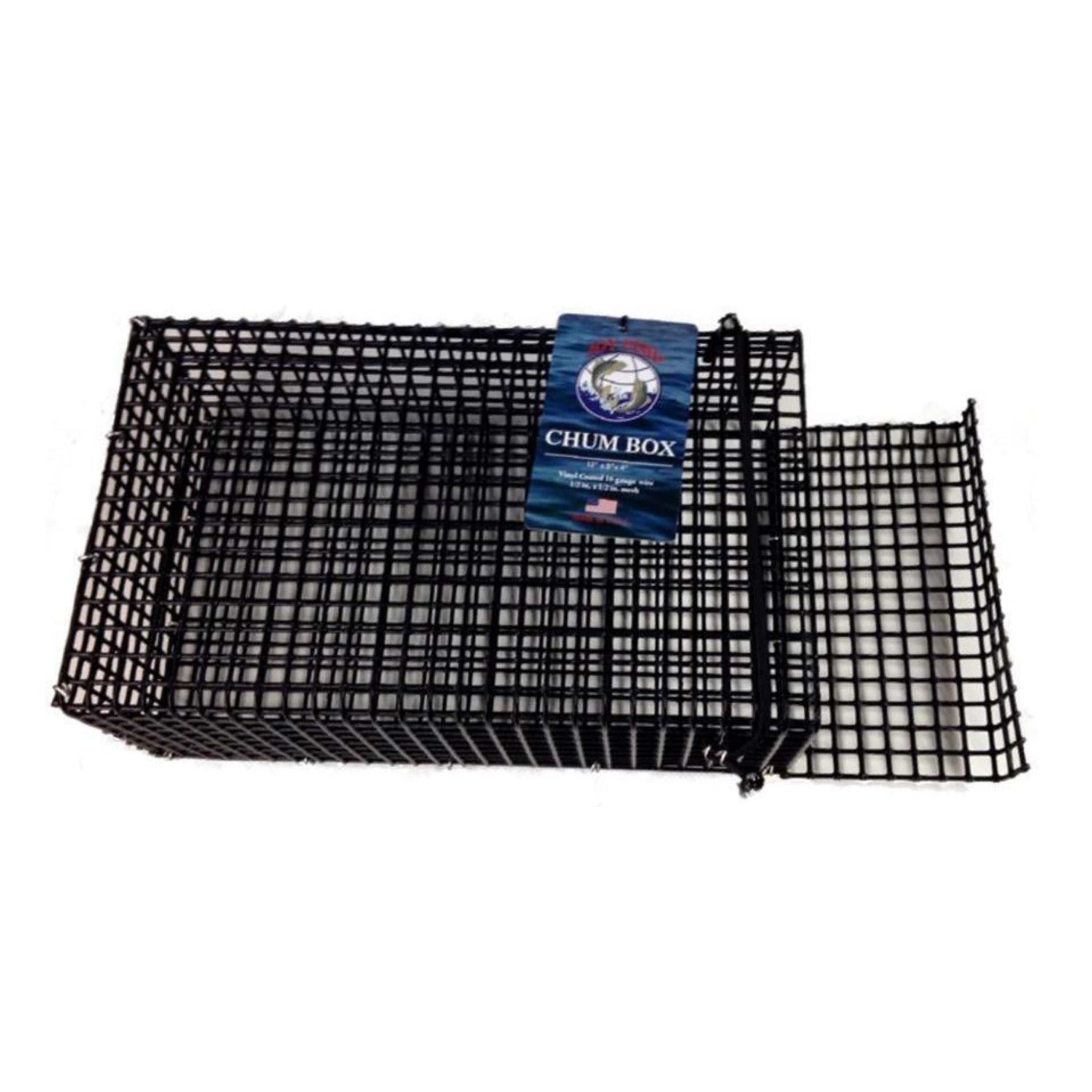 Lee Fisher Joy Fish Chum Box - Heavy Duty Vinyl Coated Wire Mesh ...