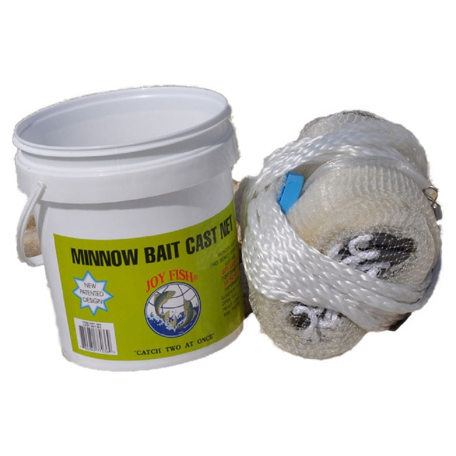 Joy Fish Cast Net - Minnow 7 Foot Radius - Walmart.com