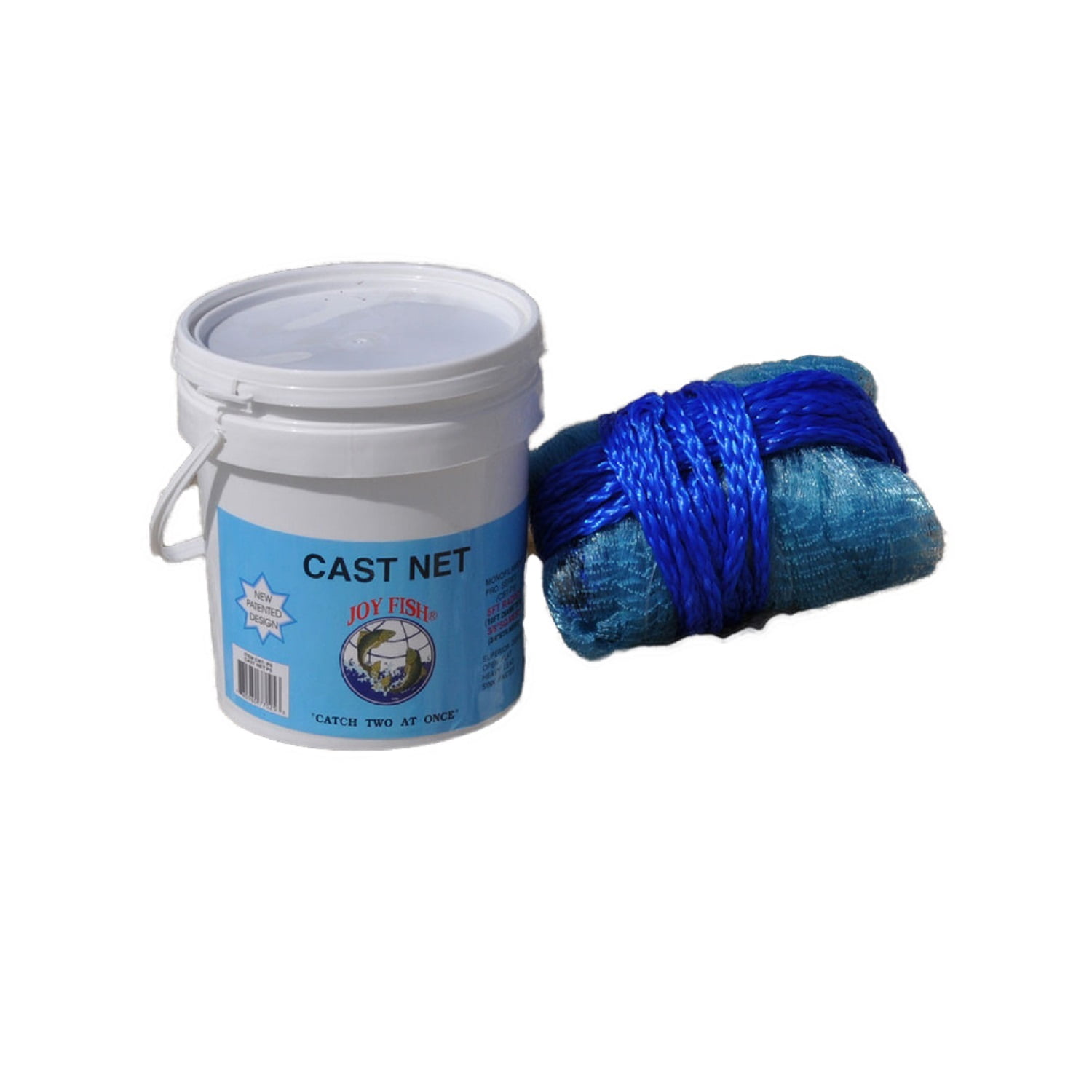 Joy Fish Cast Net - Mullet 12 Foot Radius - Walmart.com