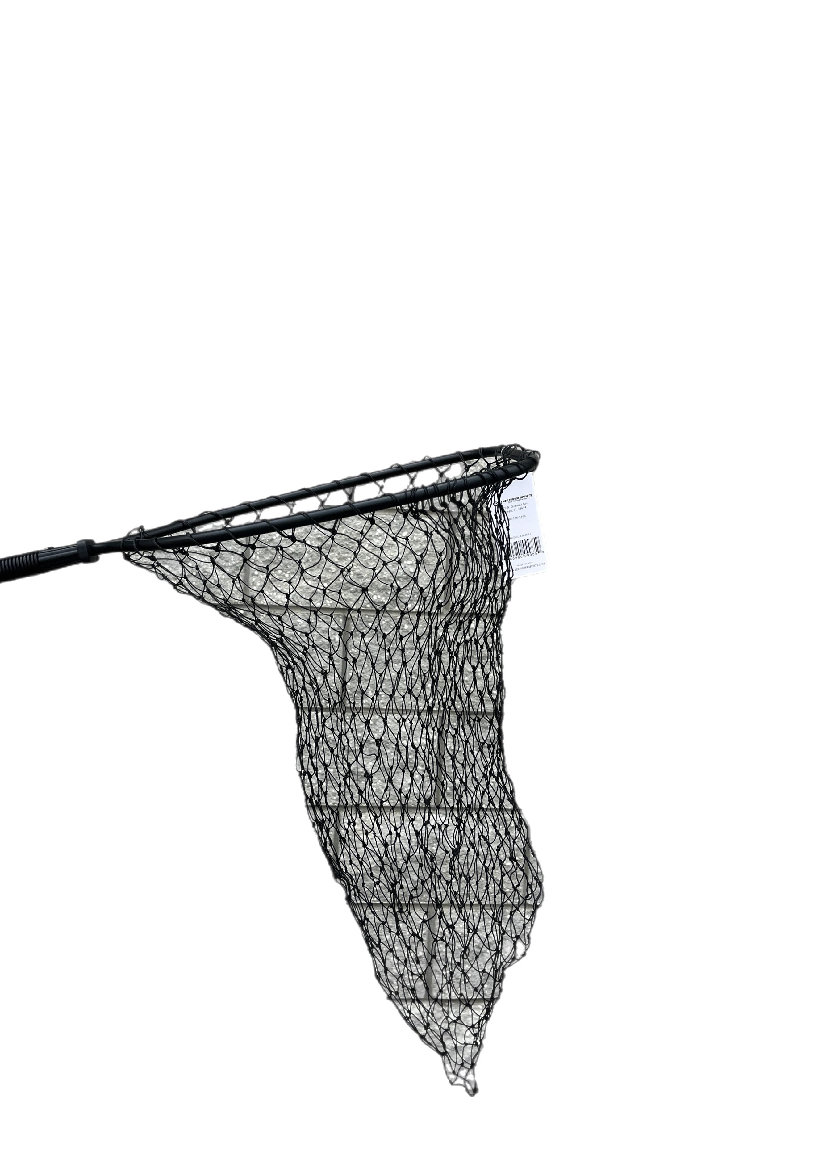 Joy Fish Landing Net 11" X 15" Hoop 5'' Plastic Handle Black - Walmart.com