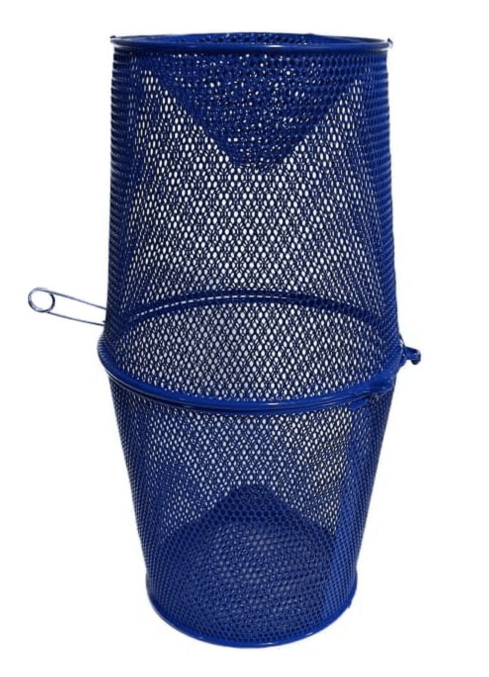 Joy Fish Minnow Trap Blue, Catch All Minnow for Bait - Walmart.com