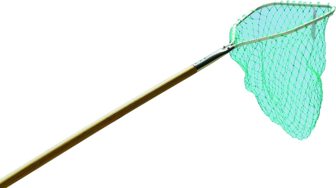 Joy Fish TT-LNJF-02 Crab Net 4' Wood Handle 11"x13" Hvy Dty Alum ...