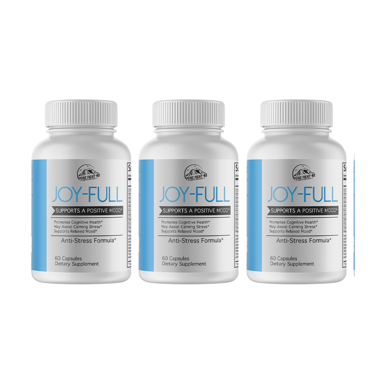 Joy-Full Anti-Stress Formula 10 Bottles 600 Capsules - Walmart.com