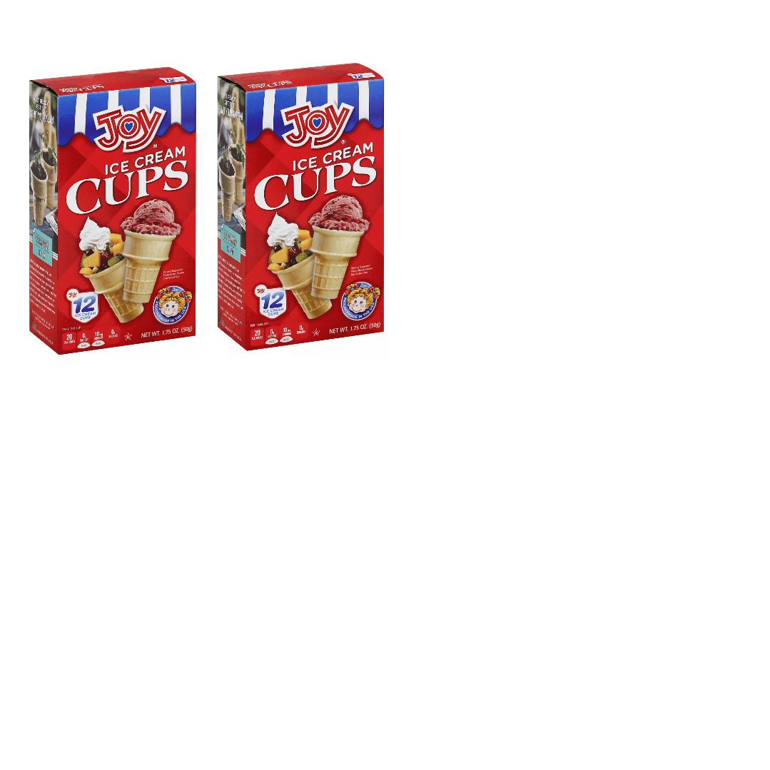 Joy Ice Cream Cups, 12 ct pack of 2 - Walmart.com