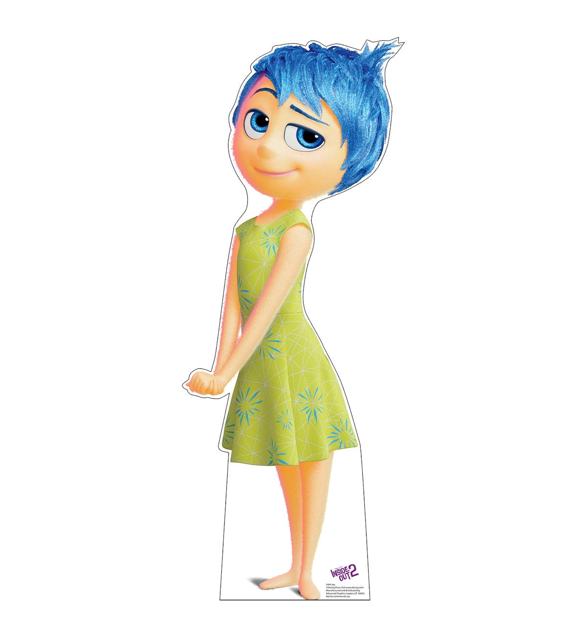 Joy Inside Out 2 Cardboard Cutout - Walmart.com