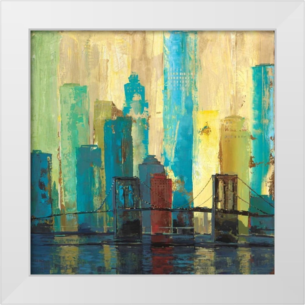 Joy, Julie 12x12 White Modern Wood Framed Museum Art Print Titled ...