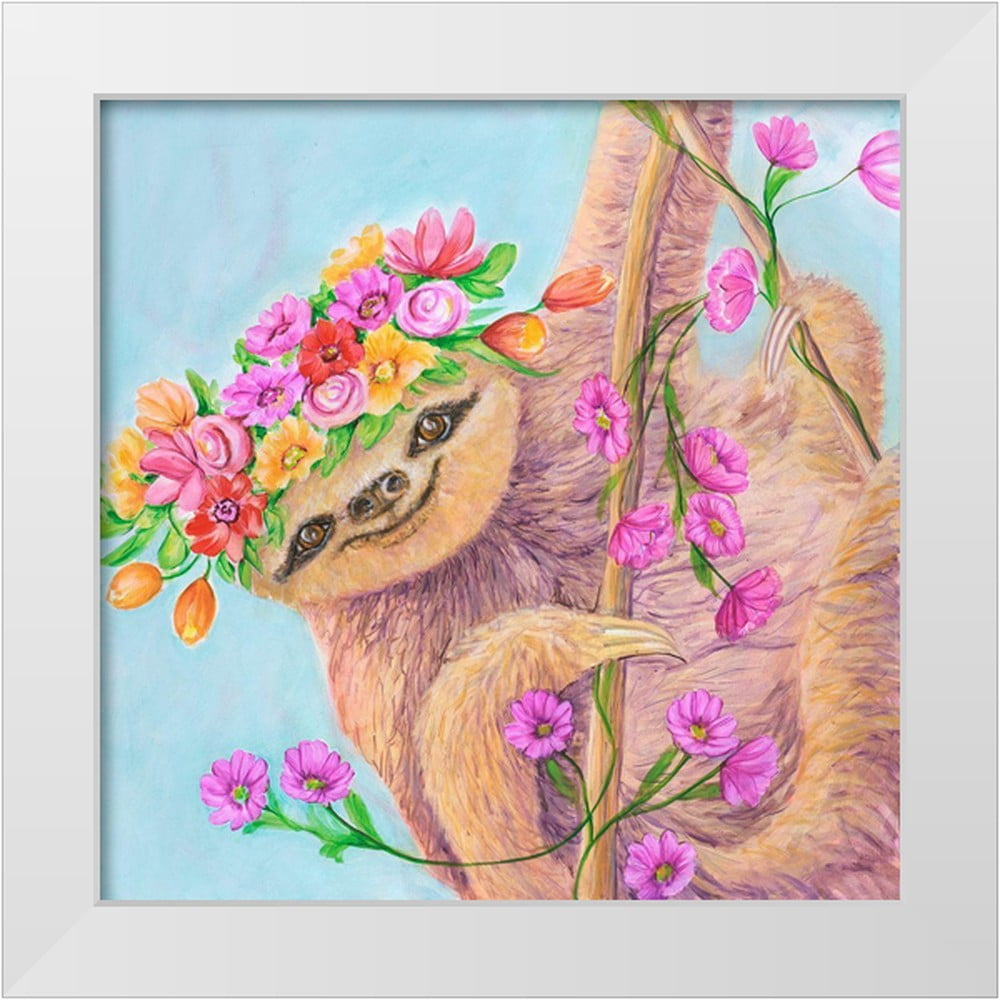 Joy, Julie 15x15 White Modern Wood Framed Museum Art Print Titled - Zen ...